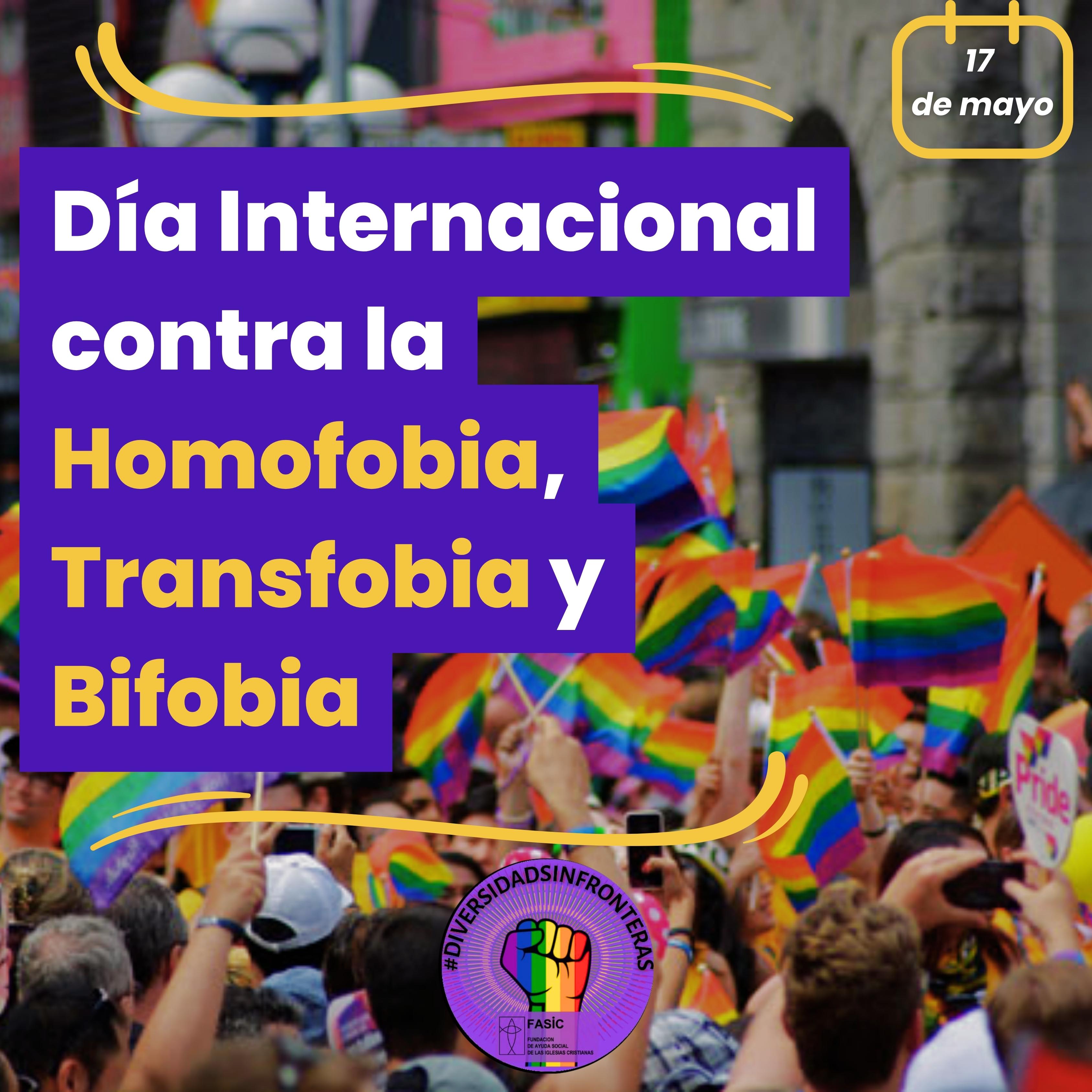 Día Internacional contra la Homofobia, Transfobia y Bifobia - FASIC